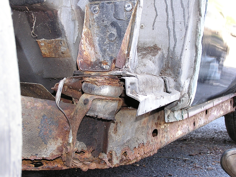 How much birdcage rust is too much?? - CorvetteForum - Chevrolet ...